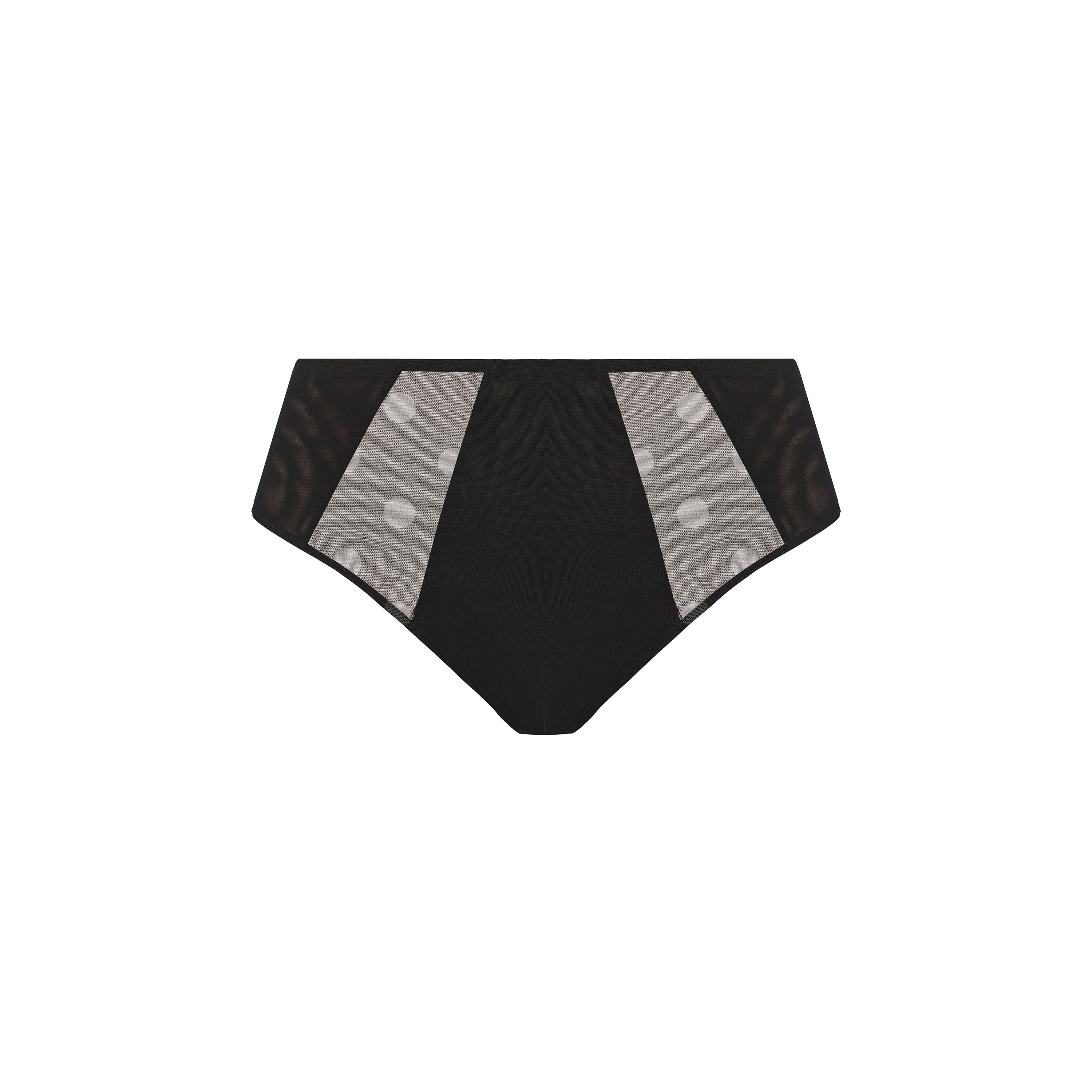Elomi Matilda Full Brief - Black Dot – Sheer Essentials Lingerie & Swimwear
