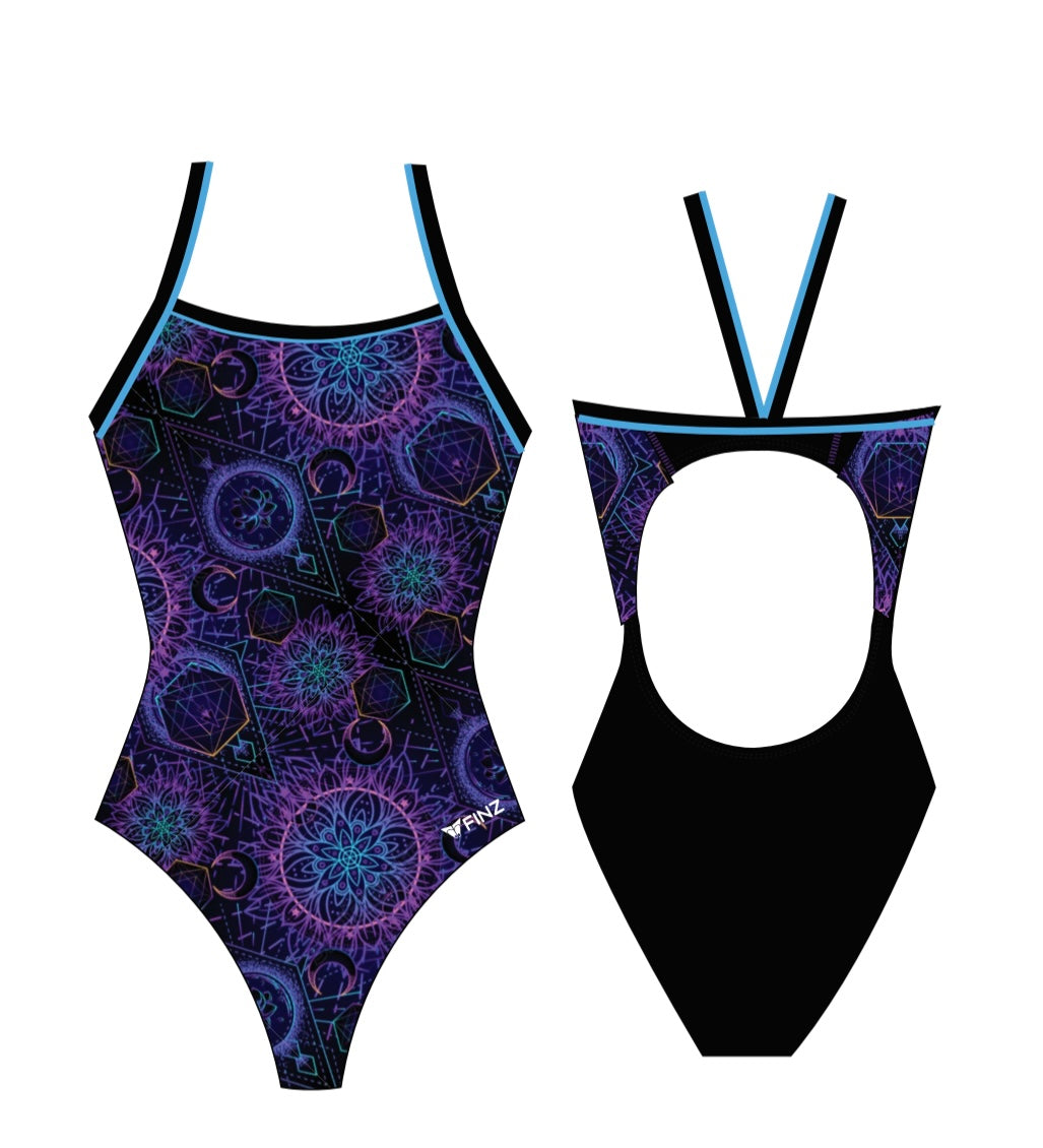 Finz Tarot Galaxy Swimsuit - Size 12 – Sheer Essentials Lingerie & Swimwear